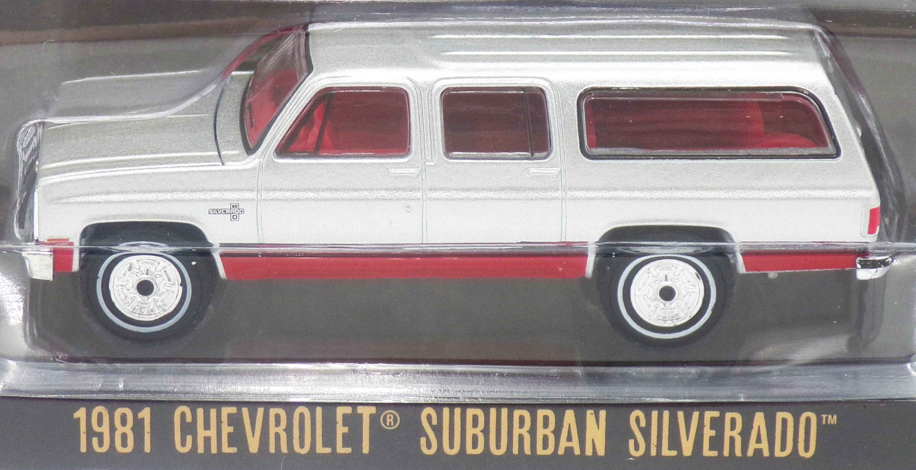 1981 Chevrolet Suburban Vintage Ad Cars Series 10 1:64 Scale
