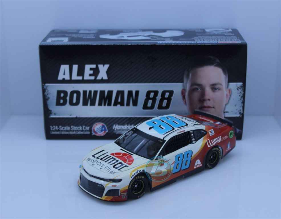 Alex Bowman 2019 LLumar Window Film 1:24 Nascar Diecast