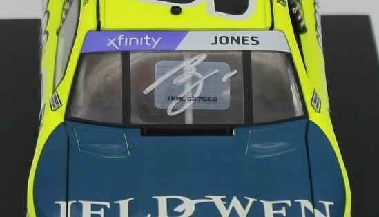 Brandon Jones Autographed 2023 Menards 1:24 Nascar Diecast
