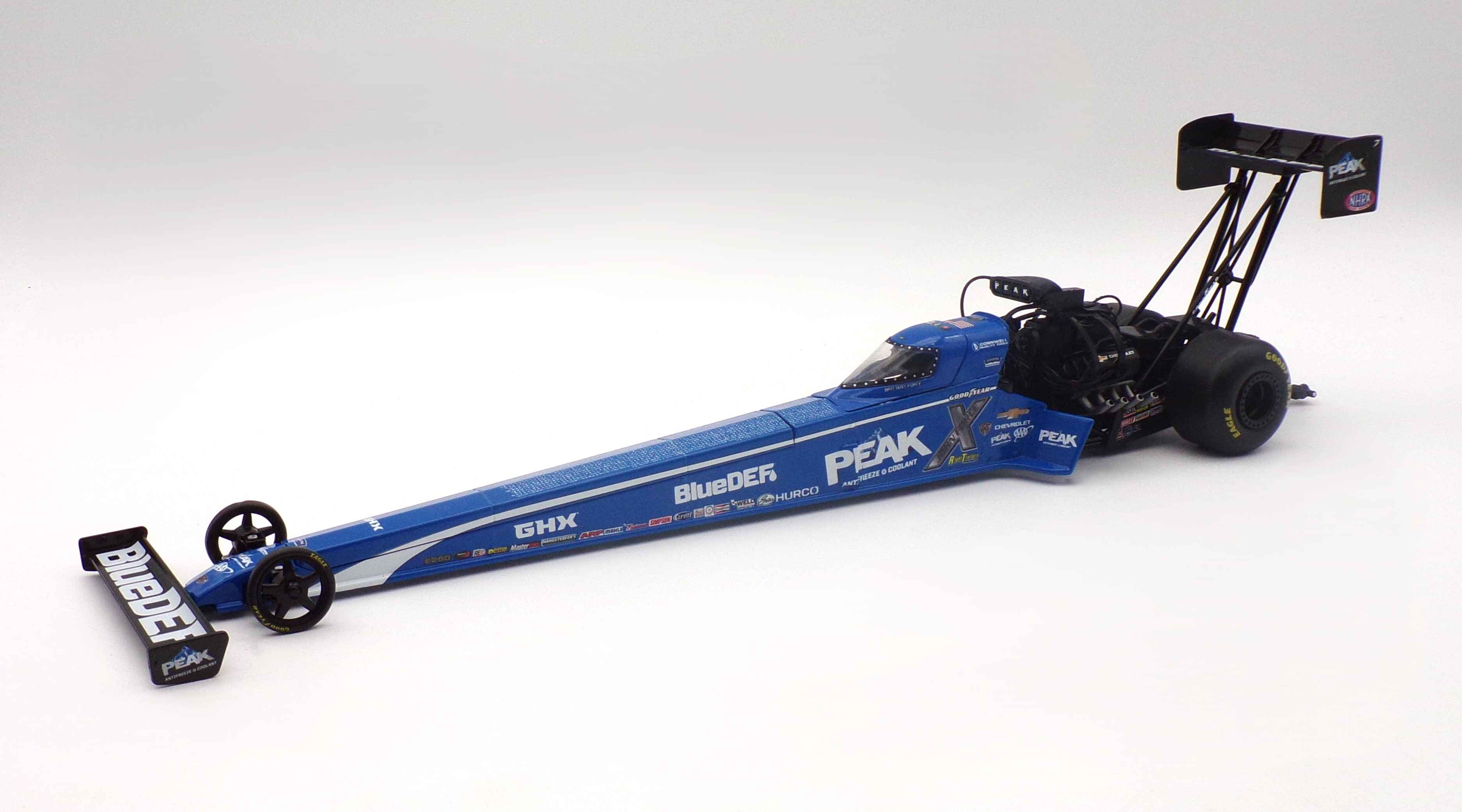 Brittany Force 2024 Peak Top Fuel Dragster 1:24 NHRA Diecast