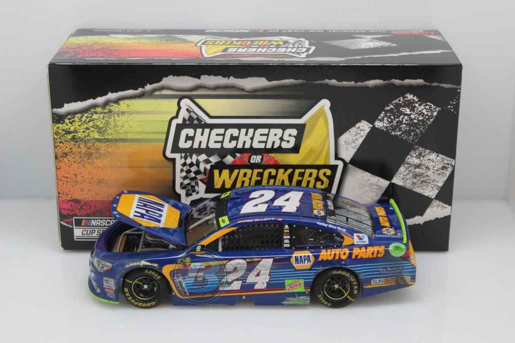 Chase Elliott 2017 NAPA Martinsville Speedway Checkers or Wreckers 1:24 ...