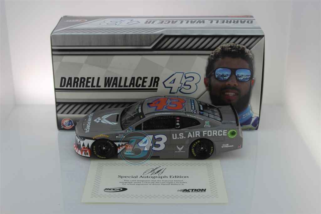 Darrell "Bubba" Wallace Autographed 2020 Air Force Warthog 1:24 Nascar ...