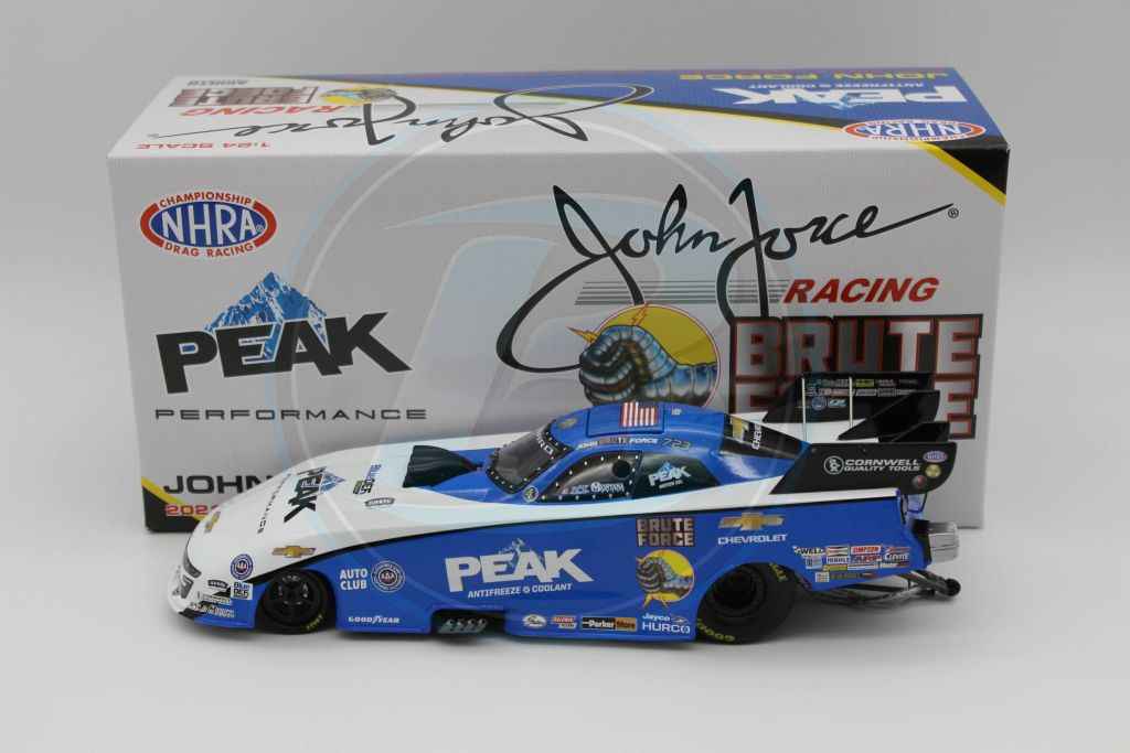 John Force 2021 Brute Force 1:24 NHRA Funny Car Dragster Diecast