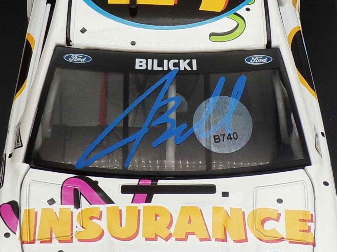 Josh Bilicki Autographed w/ Blue Paint Pen 2021 Insurance King / Saved ...