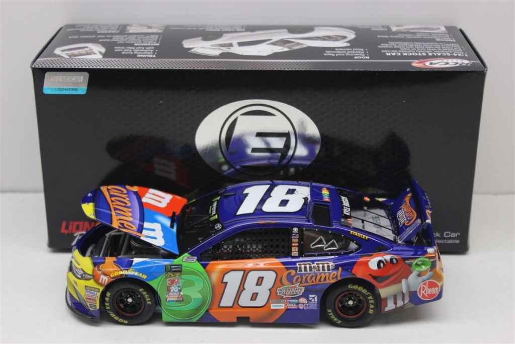 Kyle Busch 2018 M&M's Caramel 1:24 Elite Nascar Diecast