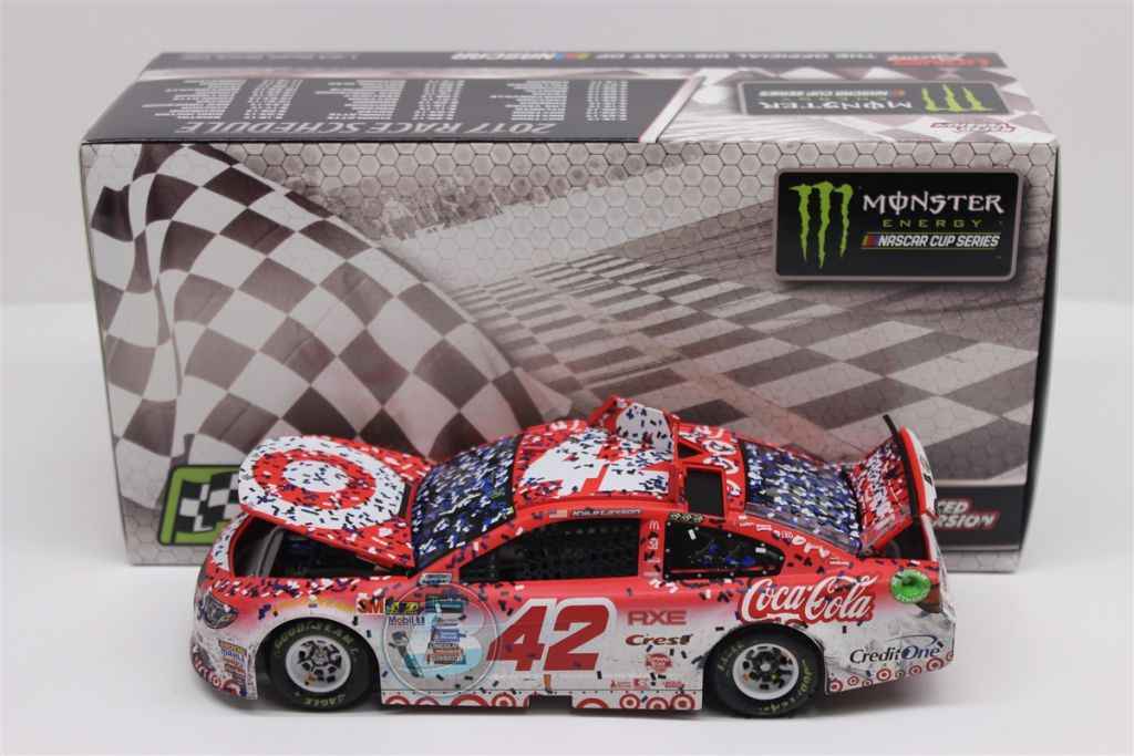 Kyle Larson 2017 Target/2nd Michigan Win 1:24 Nascar Diecast