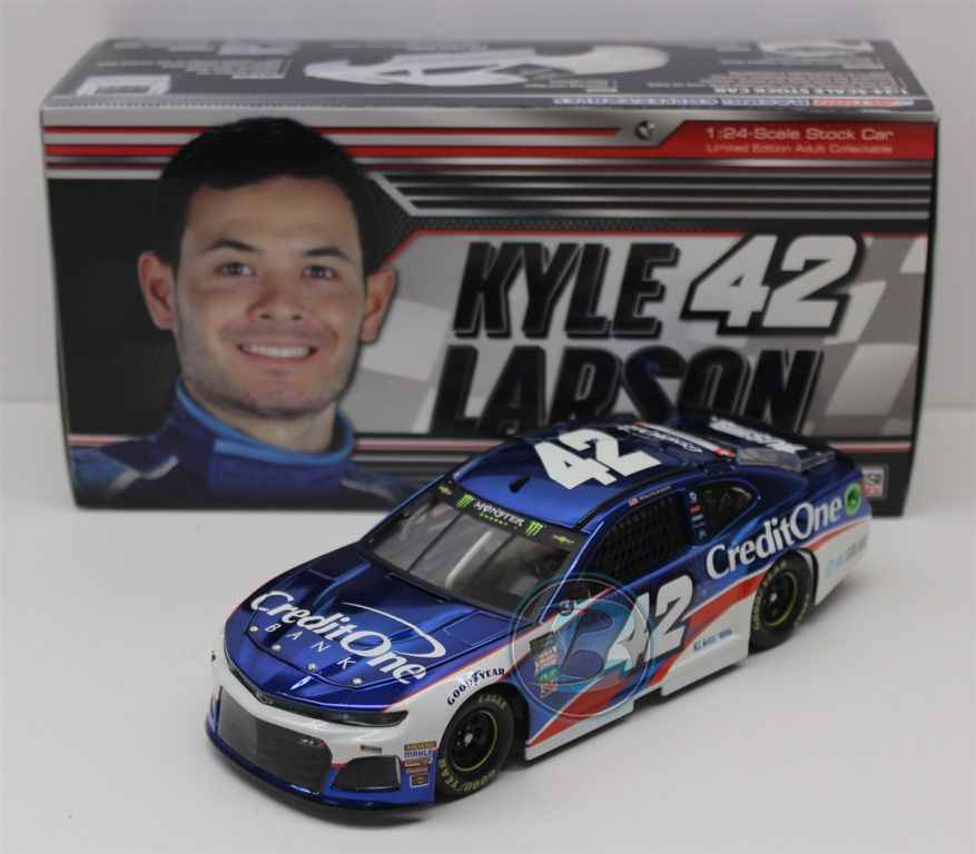 Kyle Larson 2018 Clover / First Data 1:24 Color Chrome Nascar Diecast
