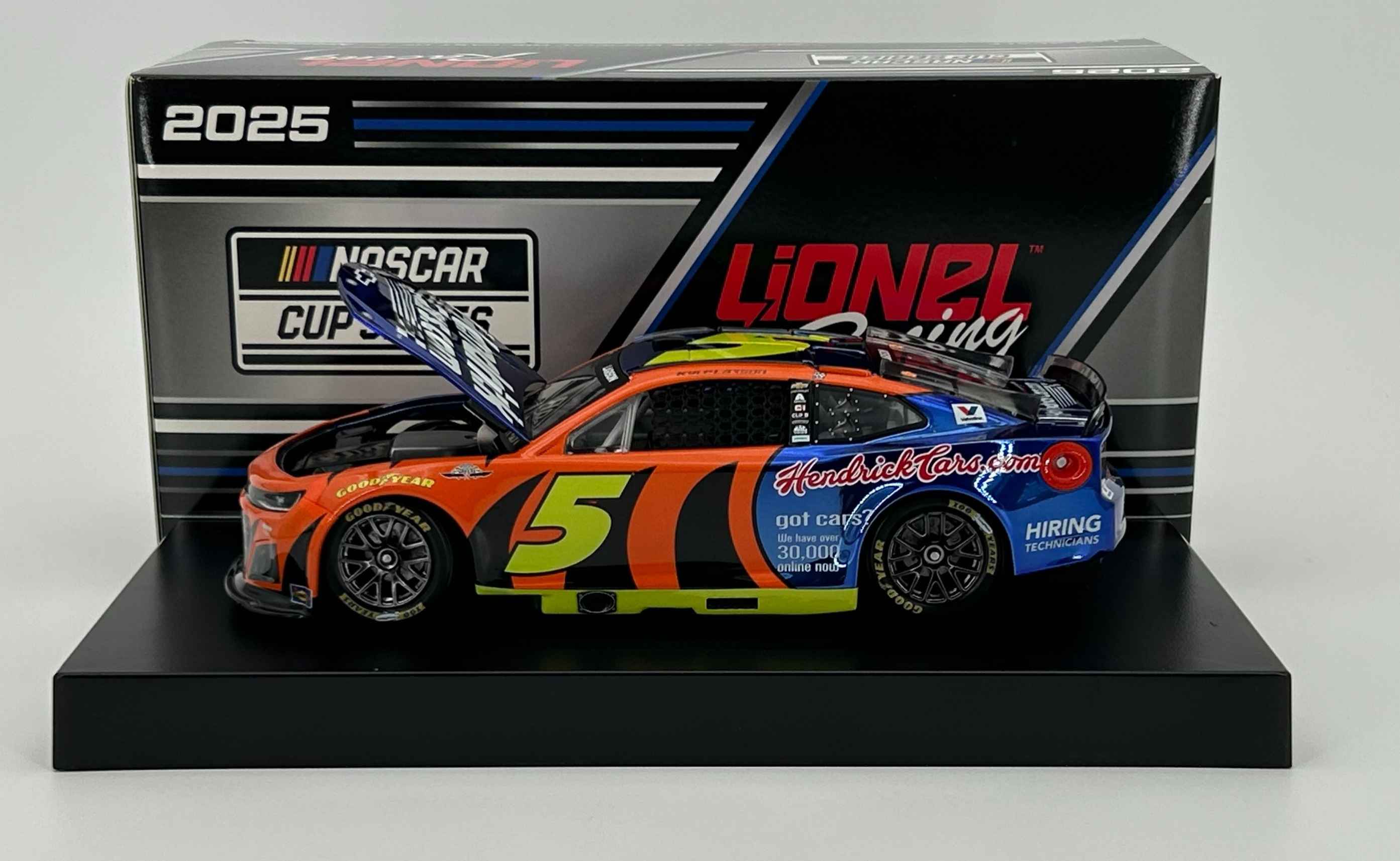 Kyle Larson 2025 Hendrickcars.com Throwback 1:24 Color Chrome Nascar ...