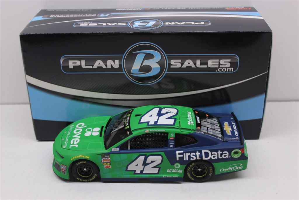 Kyle Larson Autographed 2018 Clover / First Data 1:24 Nascar Diecast