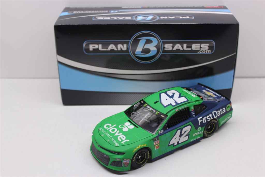 Kyle Larson Autographed 2018 Clover / First Data 1:24 Nascar Diecast