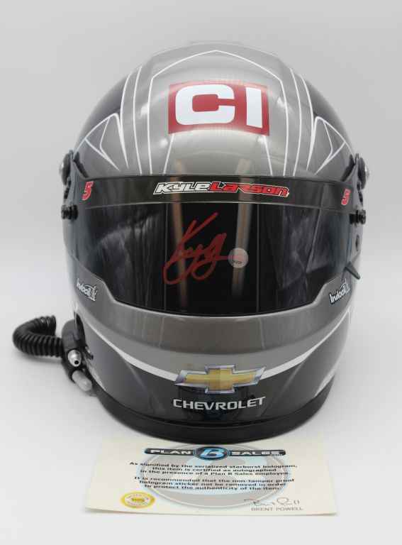 Kyle Larson Autographed w/ Red Paint Pen 2021 Cincinatti Full Size ...