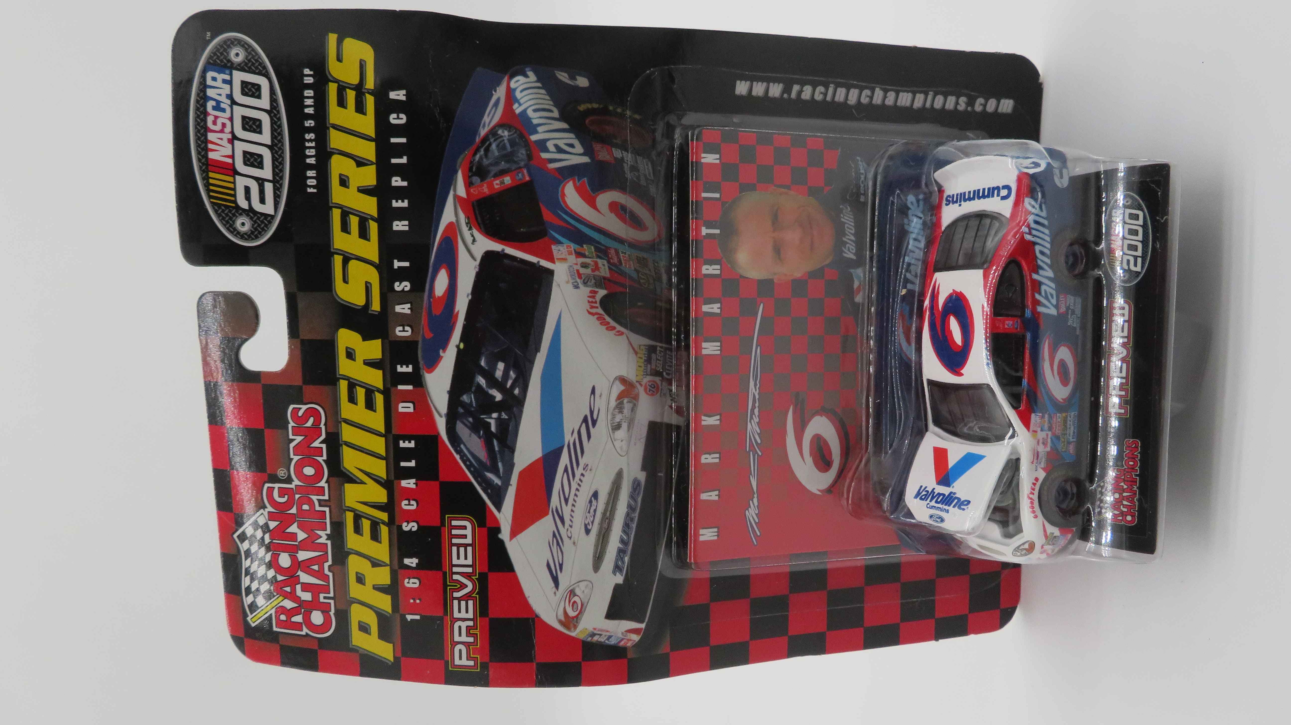 Mark Martin 2000 #6 Valvoline 1:64 Premier Series Racing Champions