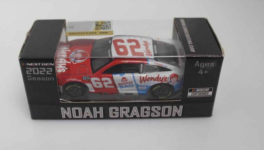Noah Gragson 2022 #62 Wendy's 1:64 Nascar Diecast