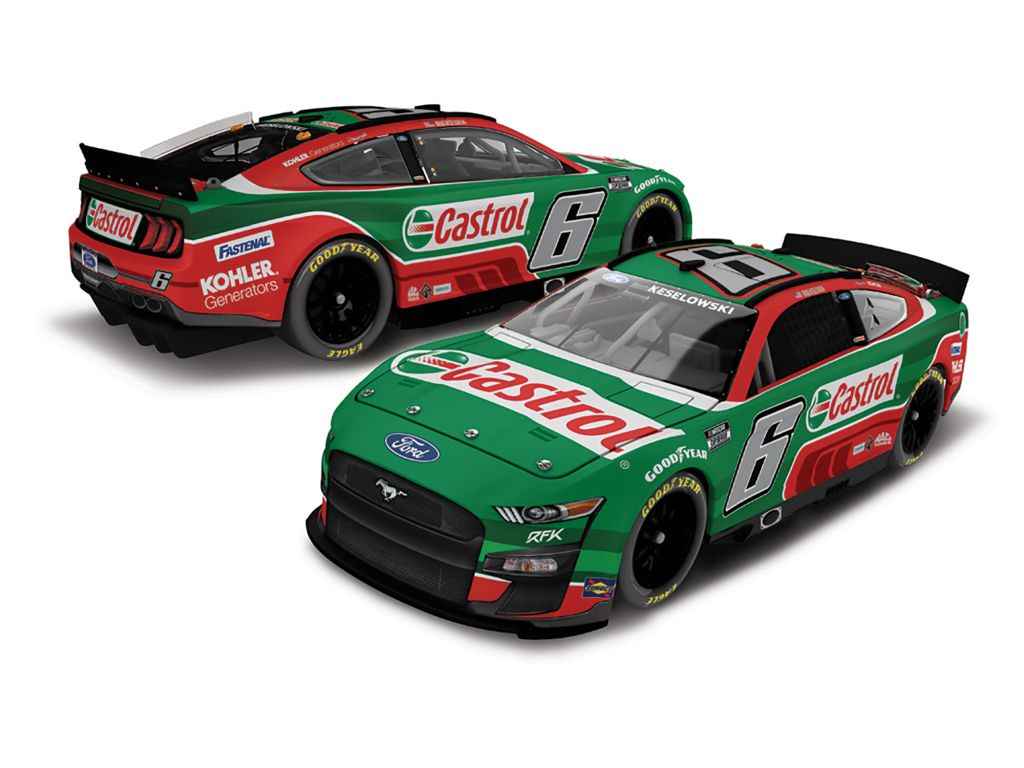 Brad Keselowski 2022 Castrol 1:24 Elite Nascar Diecast