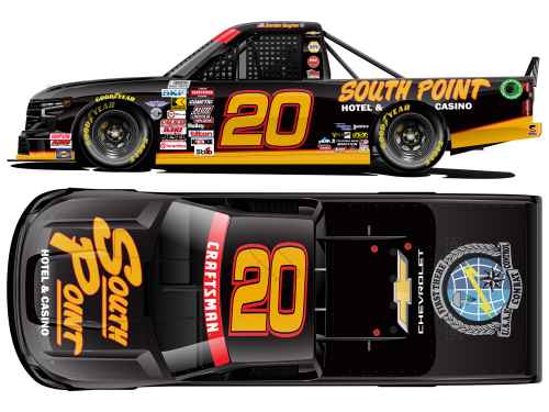Brendan Gaughan 2026 South Point Casino 1:64 Nascar Diecast