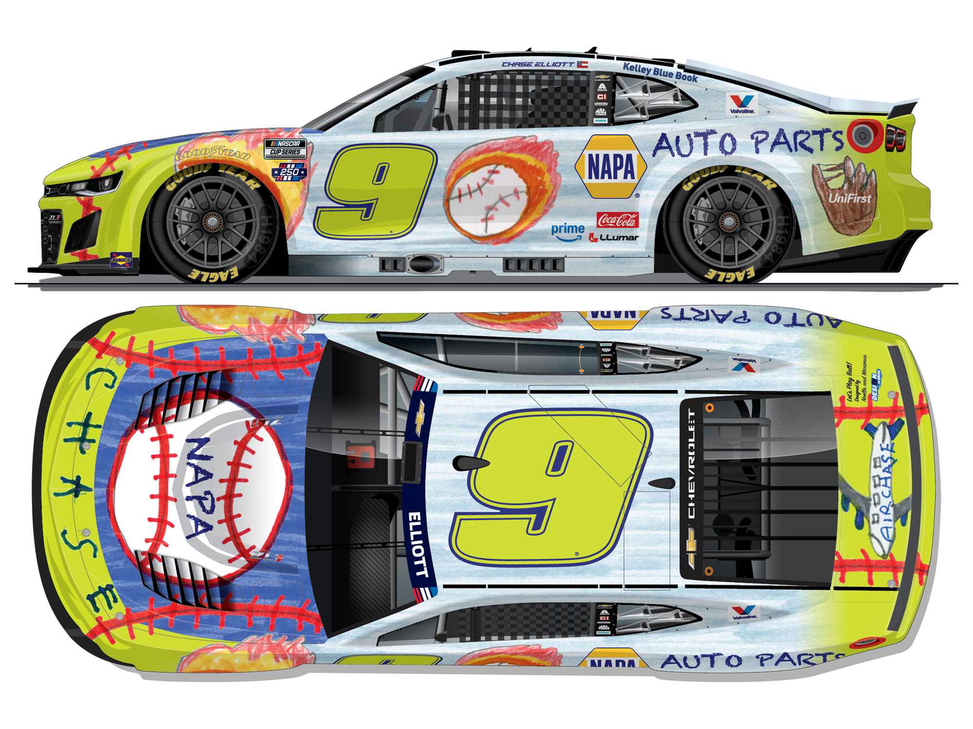 Chase Elliott 2026 Napa/Children's Healthcare of Atlanta 1:24 Nascar ...