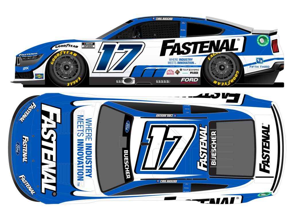 Chris Buescher 2025 Fastenal 1:64 Nascar Diecast