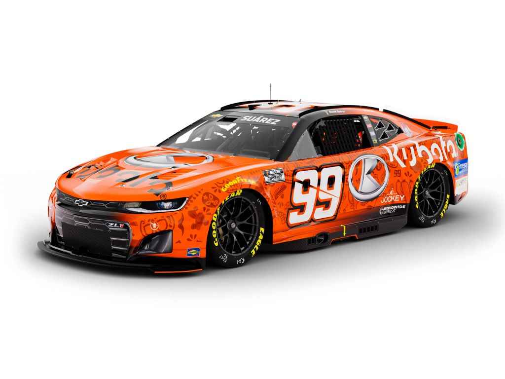 Daniel Suarez 2024 Kubota Day of the Dead 1:24 Color Chrome Nascar Diecast
