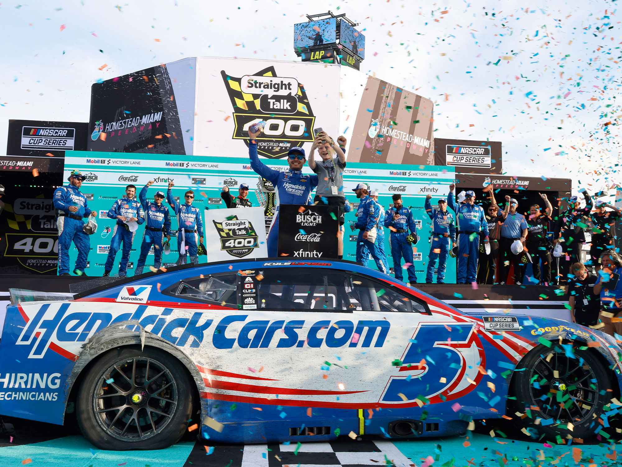 Kyle Larson 2025 Hendrickcars.com Homestead 3/23/25 Race Win 1:64 ...