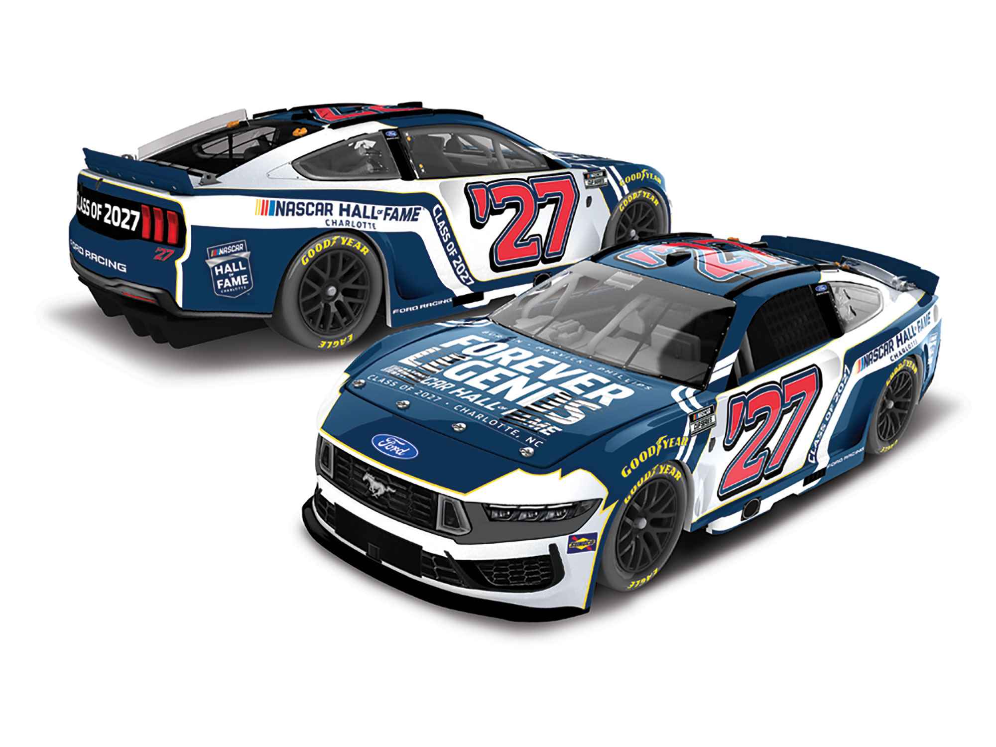 Nascar Hall of Fame Class of 2027 1:24 Nascar Diecast