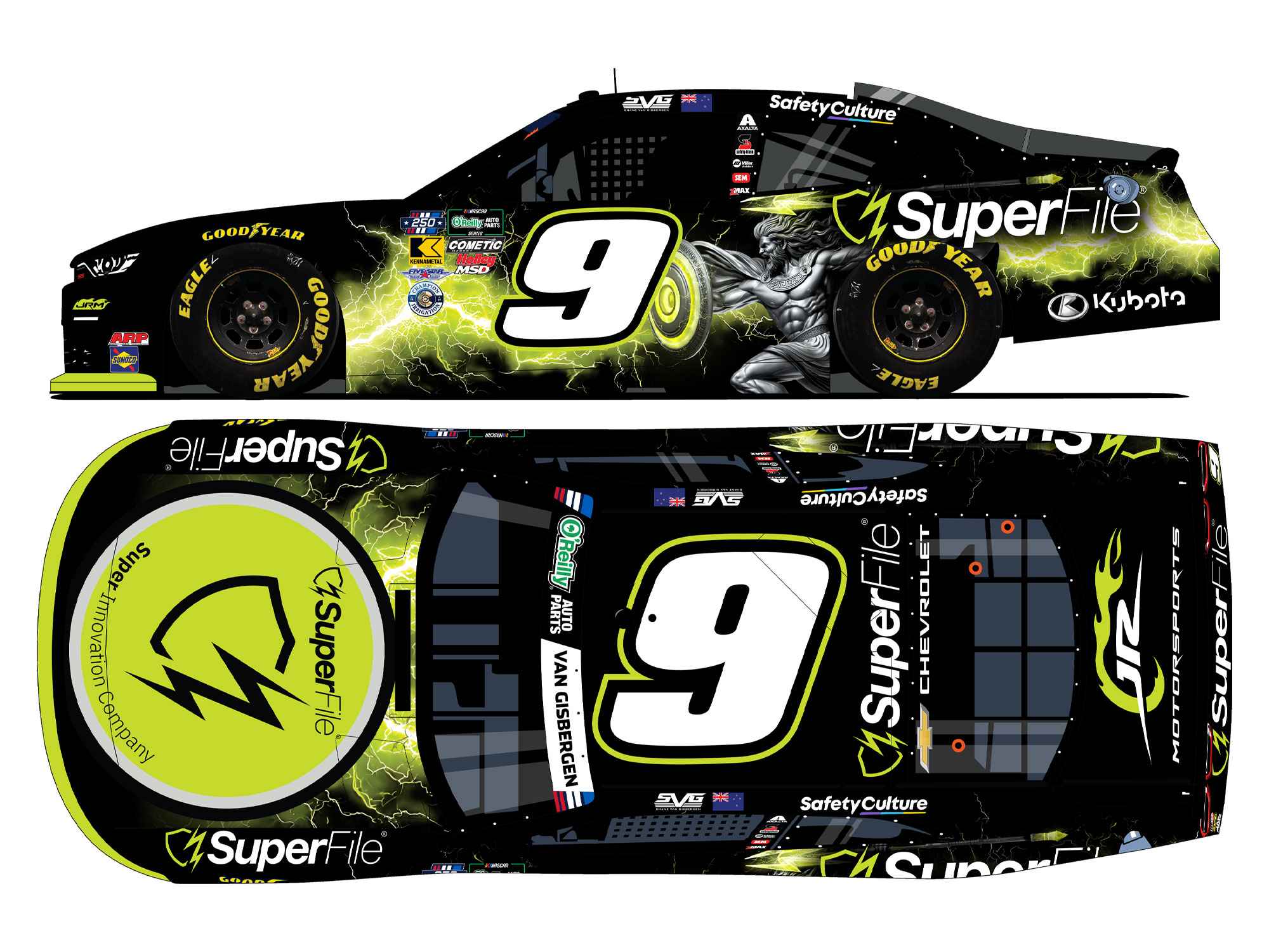 Shane Van Gisbergen 2026 Superfile 1:64 Nascar Diecast