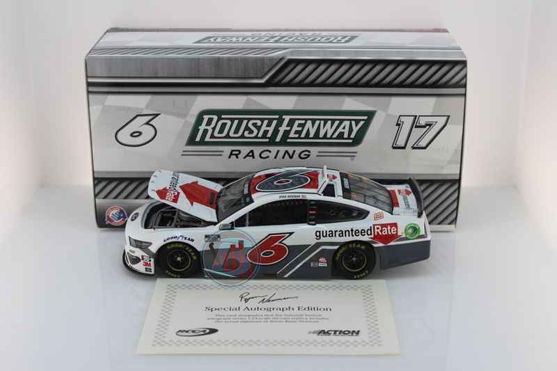 Ryan Newman Autographed 2020 Guaranteed Rate 1:24 Nascar Diecast