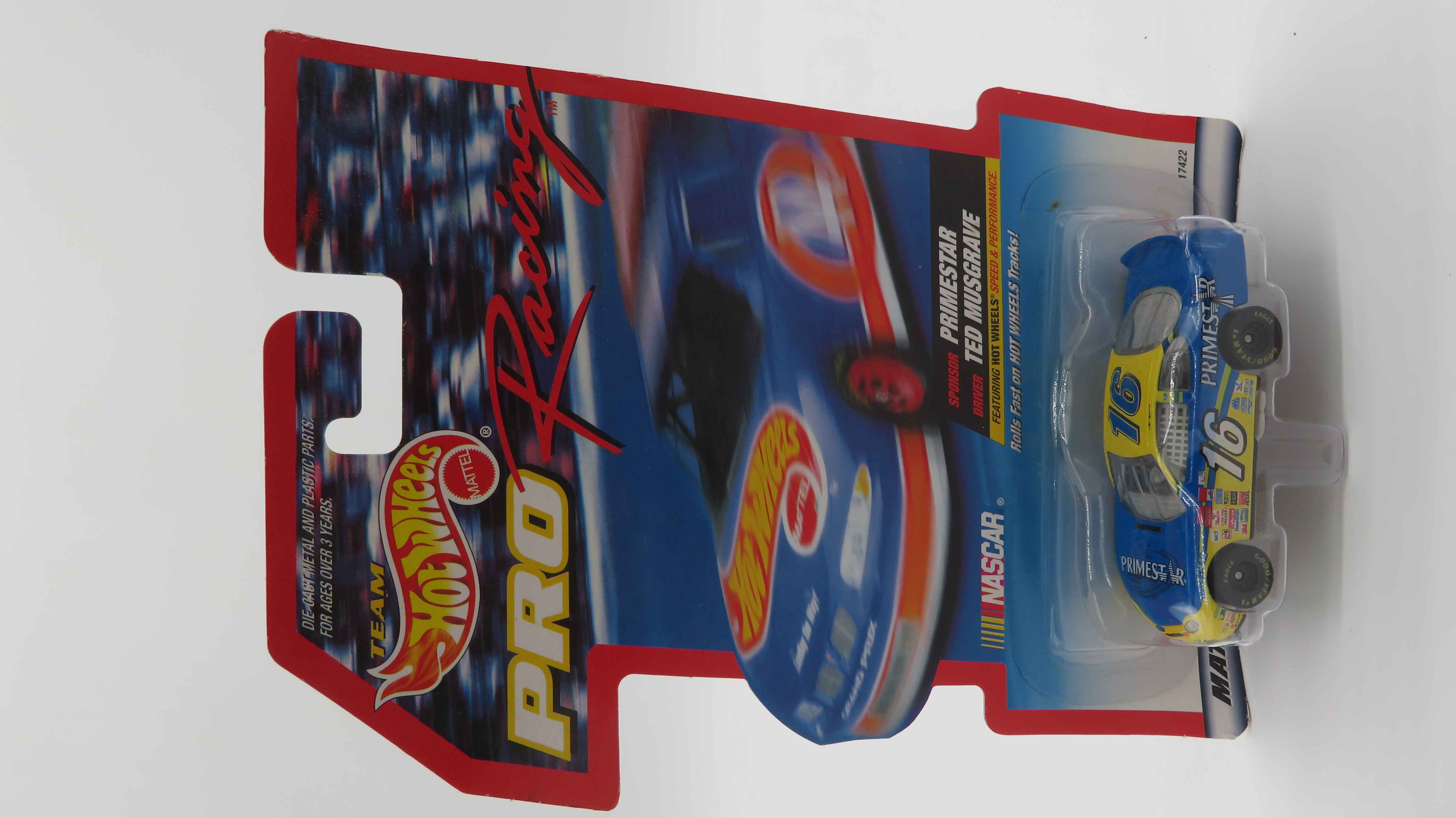 Ted Musgrave 1997 #16 PrimeStar 1:64 HotWheels Pro Racing