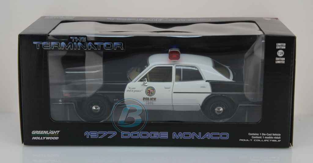 The Terminator (1984) 1:24 - 1977 Dodge Monaco Metropolitan Police ...