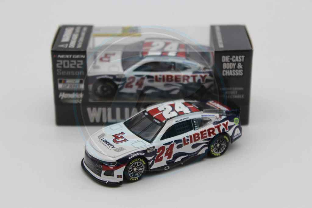 William Byron 2022 Liberty University 1:64 Nascar Diecast Chassis
