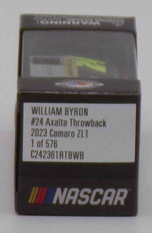 William Byron 2023 Axalta Darlington Throwback 1:64 Nascar Diecast ...
