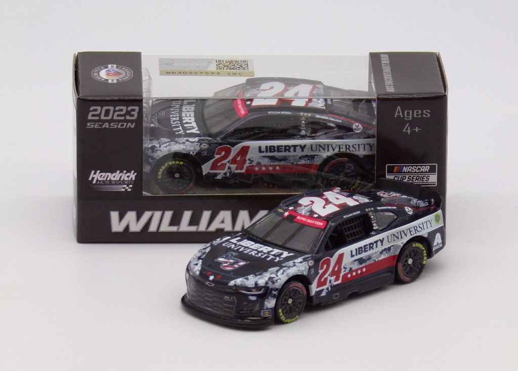 William Byron 2023 Liberty University Patriotic 1:64 Nascar Diecast